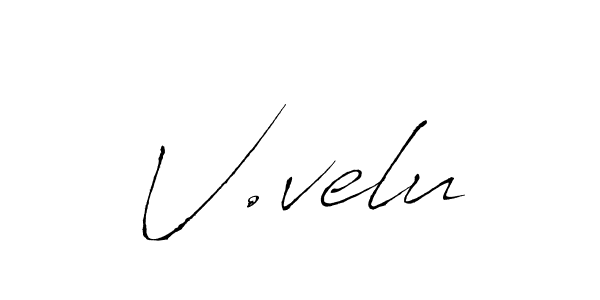 86+ V.velu Name Signature Style Ideas | Fine Online Signature