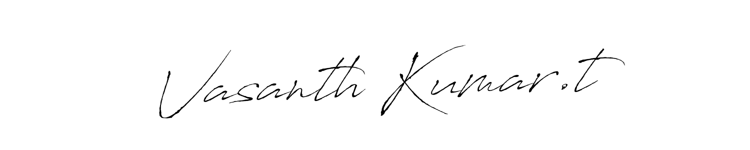 88+ Vasanth Kumar.t Name Signature Style Ideas | Cool Autograph