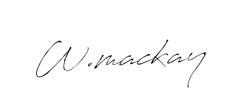 76+ W.mackay Name Signature Style Ideas | Fine Online Signature