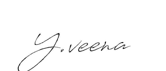 89+ Y.veena Name Signature Style Ideas | Special Name Signature