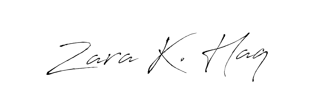 88+ Zara K. Haq Name Signature Style Ideas | Awesome eSignature