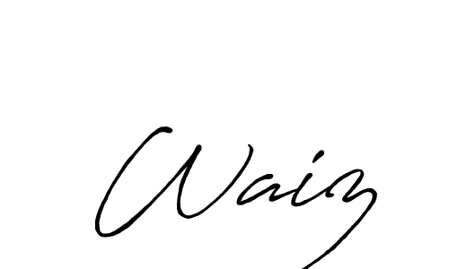 96+ Waiz Name Signature Style Ideas | Awesome Name Signature