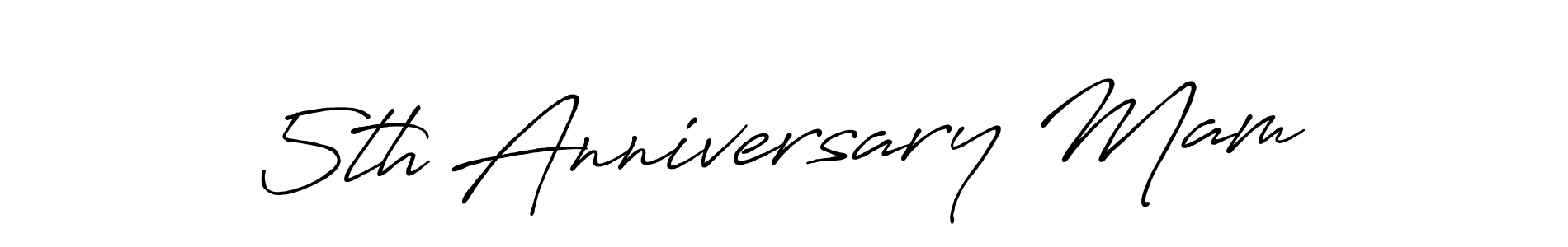 76+ 5th Anniversary Mam Name Signature Style Ideas | Super eSign
