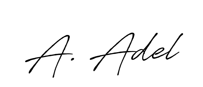 87+ A. Adel Name Signature Style Ideas | Great Electronic Signatures