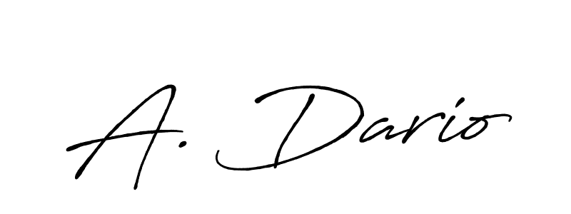 74+ A. Dario Name Signature Style Ideas | Unique eSign
