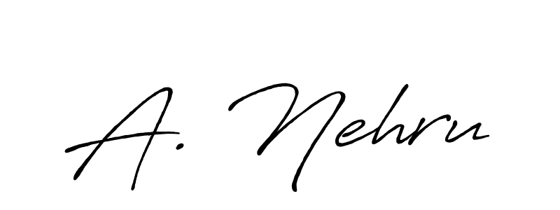 76+ A. Nehru Name Signature Style Ideas | Special Online Autograph
