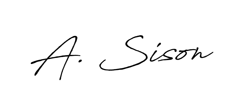70+ A. Sison Name Signature Style Ideas | Awesome Online Autograph
