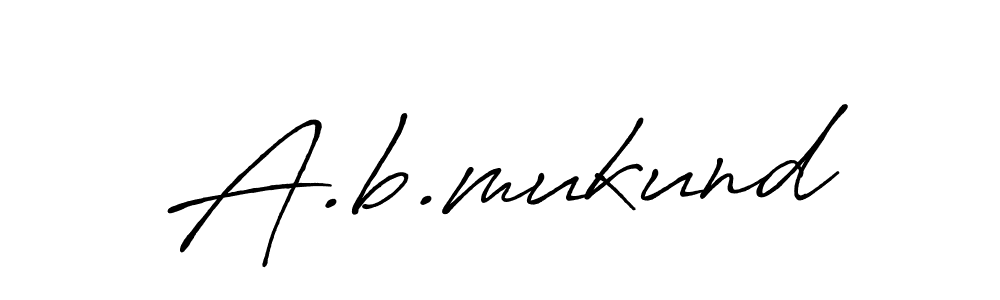 85+ A.b.mukund Name Signature Style Ideas | Great Electronic Sign