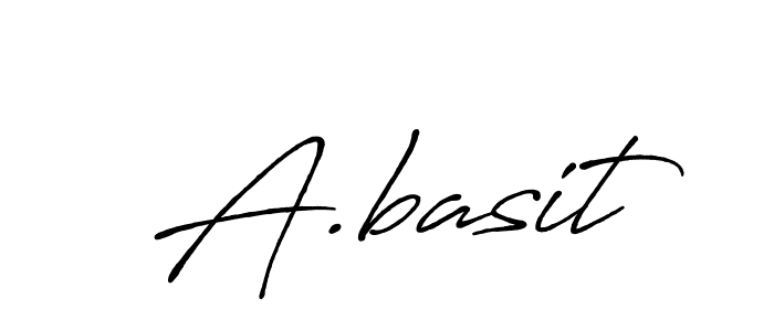 85+ A.basit Name Signature Style Ideas | First-Class Online Autograph