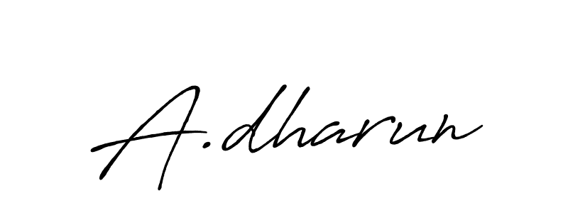 71+ A.dharun Name Signature Style Ideas | Creative Online Autograph