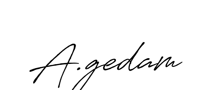 93+ A.gedam Name Signature Style Ideas | Perfect eSignature
