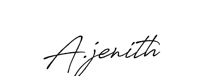 89+ A.jenith Name Signature Style Ideas | Superb Online Signature