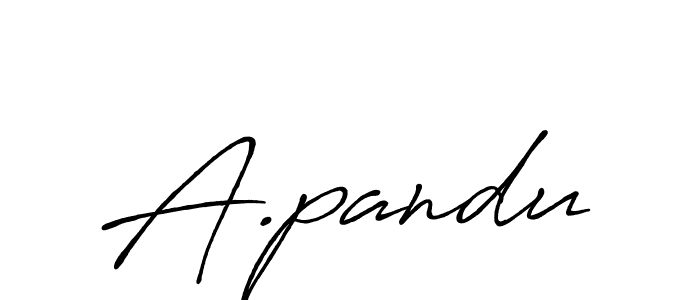 85+ A.pandu Name Signature Style Ideas | Good eSign