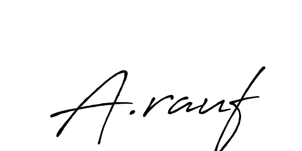 99+ A.rauf Name Signature Style Ideas | Fine eSignature