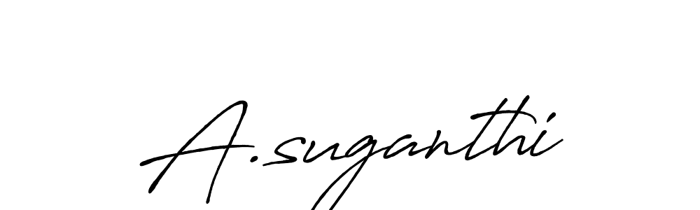 96+ A.suganthi Name Signature Style Ideas | Unique eSignature