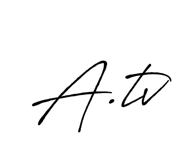 90+ A.tv Name Signature Style Ideas | Wonderful Electronic Signatures