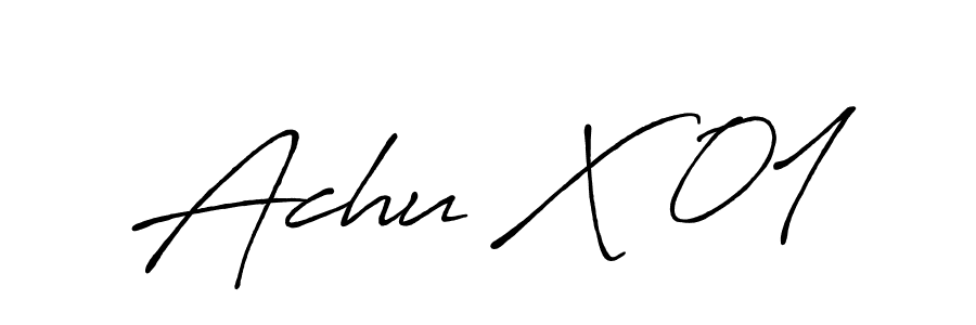 86+ Achu X 01 Name Signature Style Ideas | Professional Autograph