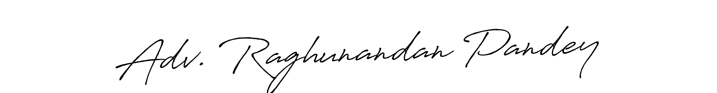 92+ Adv. Raghunandan Pandey Name Signature Style Ideas | Outstanding E-Sign