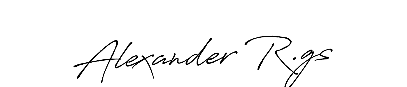 75+ Alexander R.gs Name Signature Style Ideas | Special Name Signature
