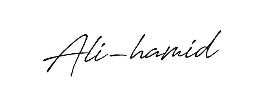 92+ Ali-hamid Name Signature Style Ideas | New eSignature