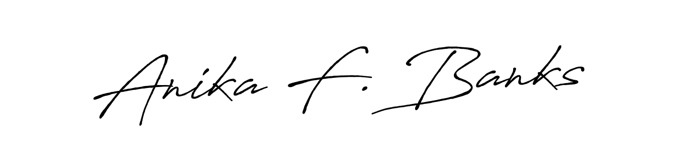 73+ Anika F. Banks Name Signature Style Ideas | Good eSignature