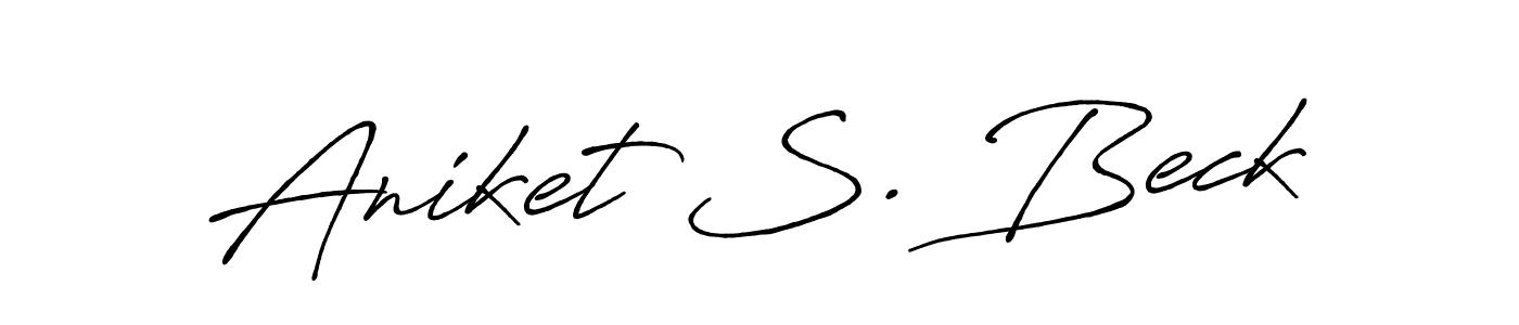 74+ Aniket S. Beck Name Signature Style Ideas | Free Digital Signature