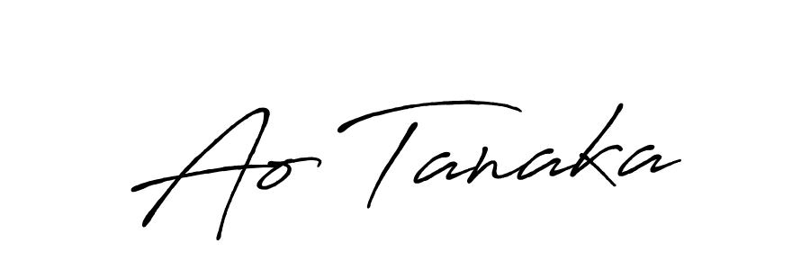 89+ Ao Tanaka Name Signature Style Ideas | Professional Online Signature