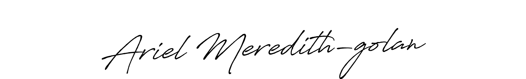 77+ Ariel Meredith-golan Name Signature Style Ideas | First-Class ...