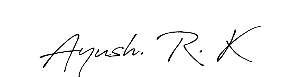 95+ Ayush. R. K Name Signature Style Ideas | Superb Online Autograph