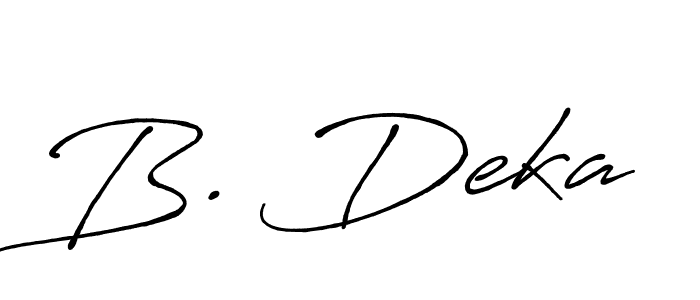 89+ B. Deka Name Signature Style Ideas | Cool Electronic Signatures