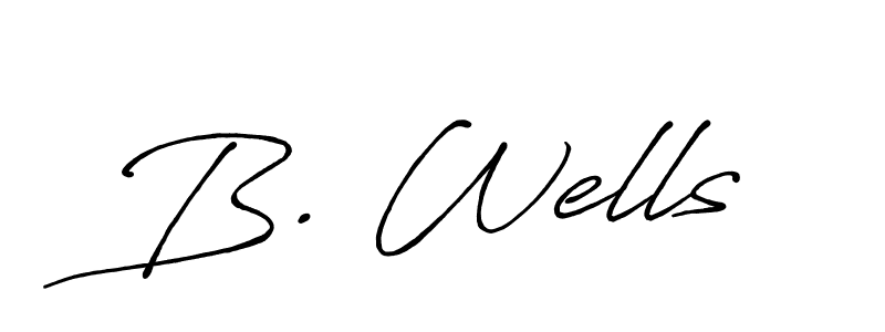 87+ B. Wells Name Signature Style Ideas | Exclusive Autograph