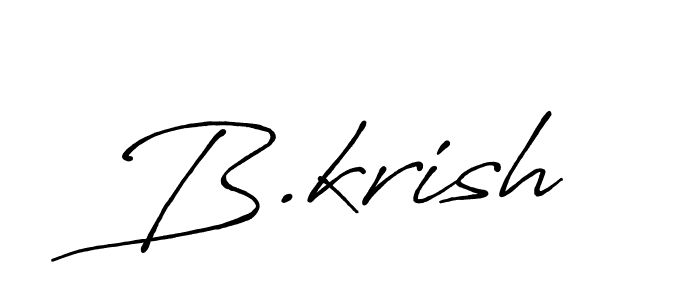 72+ B.krish Name Signature Style Ideas | New eSignature