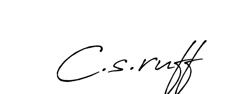 93+ C.s.ruff Name Signature Style Ideas | Ideal eSignature