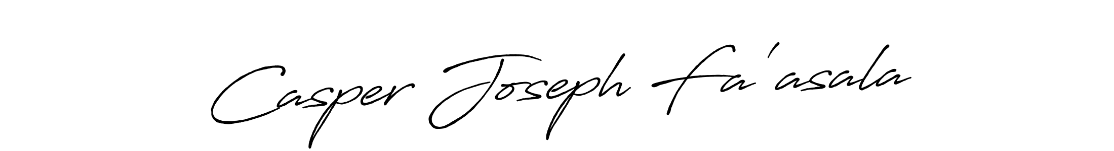 89+ Casper Joseph Fa'asala Name Signature Style Ideas | Unique eSign