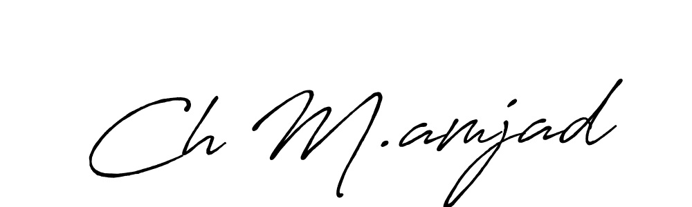 98+ Ch M.amjad Name Signature Style Ideas | Ultimate Electronic Sign