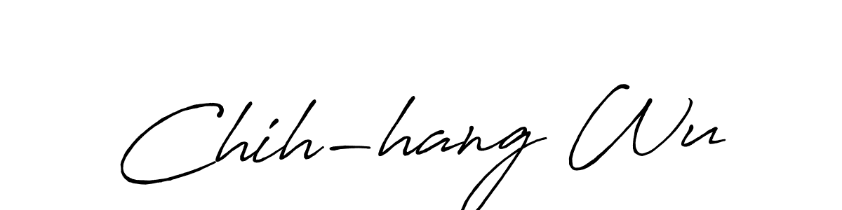 92+ Chih-hang Wu Name Signature Style Ideas | Special Electronic Sign