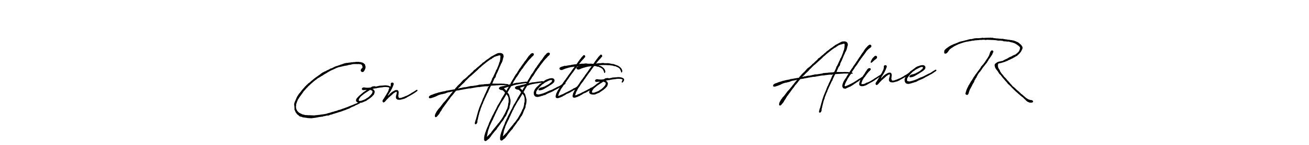 73+ Con Affetto Aline R Name Signature Style Ideas | Latest eSignature