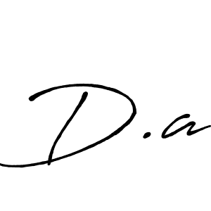 86+ D.a Name Signature Style Ideas | Latest eSignature