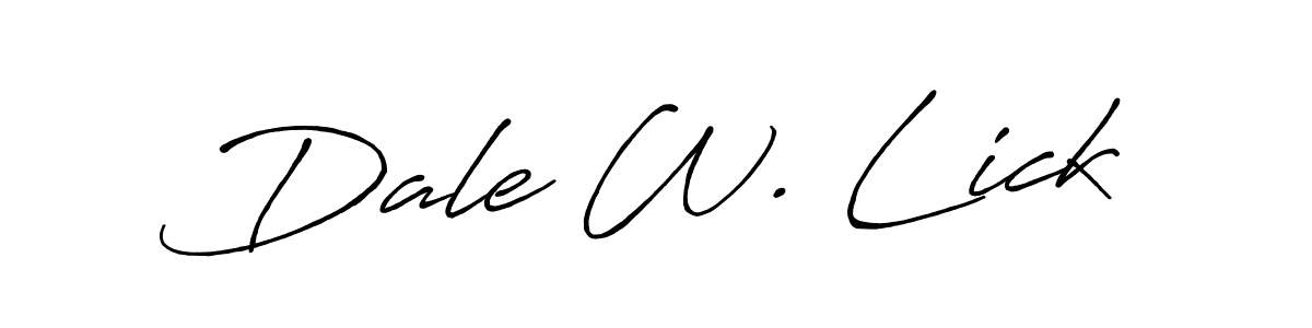 78+ Dale W. Lick Name Signature Style Ideas | First-Class Electronic ...