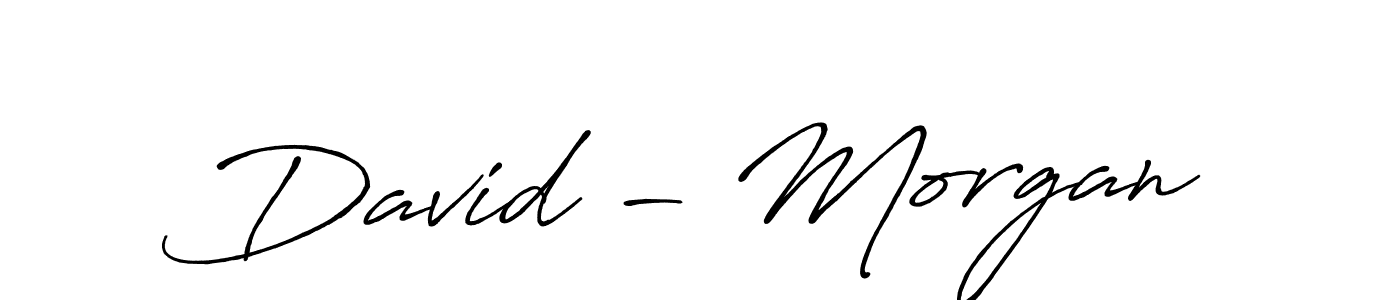 97+ David - Morgan Name Signature Style Ideas | Unique eSignature