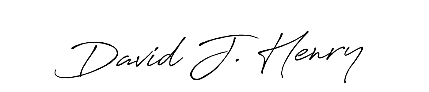 79+ David J. Henry Name Signature Style Ideas | Wonderful eSignature