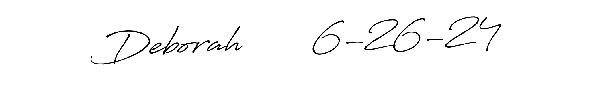 70+ Deborah 6-26-24 Name Signature Style Ideas | Good eSign
