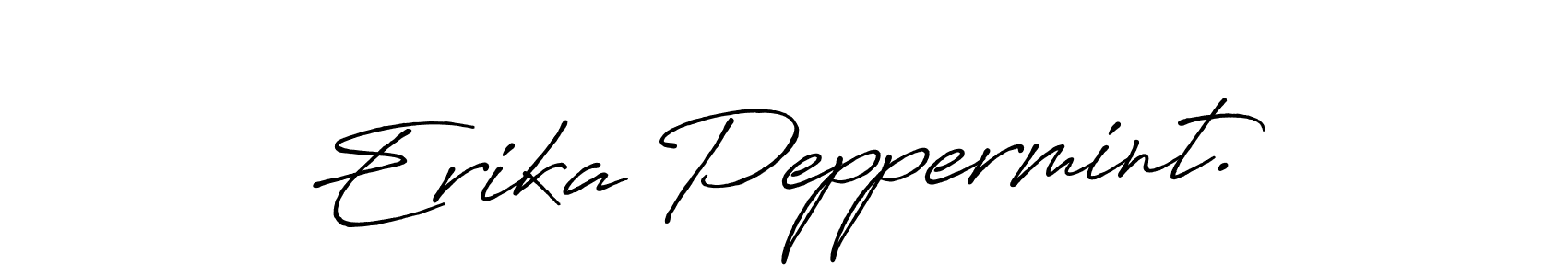 97+ Erika Peppermint. Name Signature Style Ideas | Super Name Signature