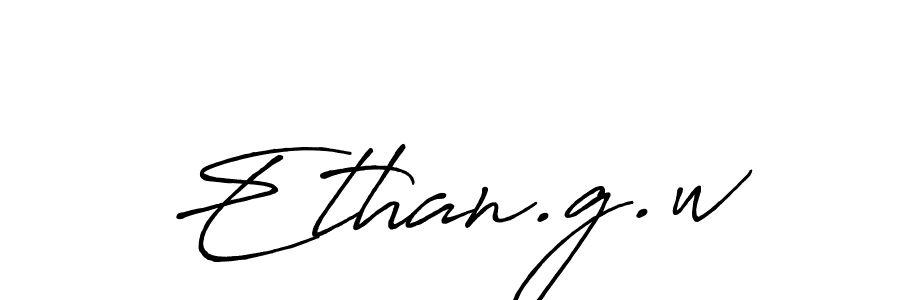 74+ Ethan.g.w Name Signature Style Ideas | Wonderful Autograph