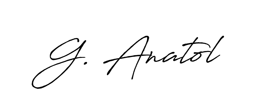 99+ G. Anatol Name Signature Style Ideas | Ideal Autograph