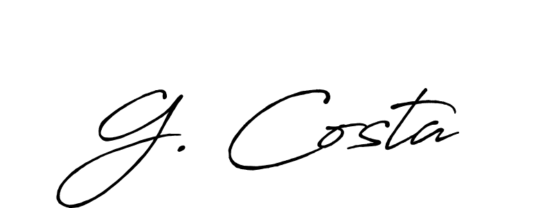 70+ G. Costa Name Signature Style Ideas | Superb Autograph