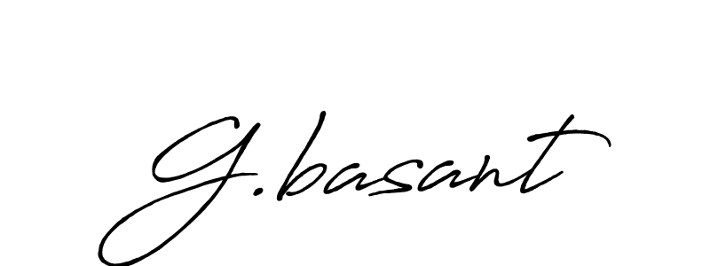 75+ G.basant Name Signature Style Ideas | Cool Electronic Signatures