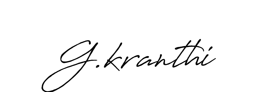 87+ G.kranthi Name Signature Style Ideas | Wonderful Online Autograph