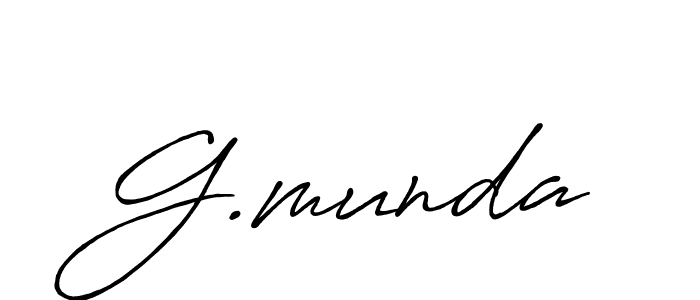 82+ G.munda Name Signature Style Ideas | Awesome Electronic Sign