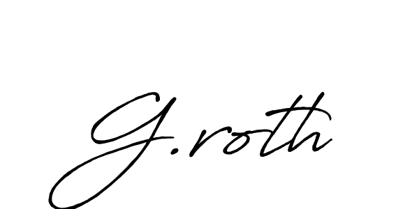 97+ G.roth Name Signature Style Ideas | Fine Electronic Sign